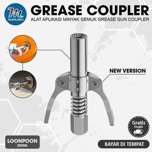 Jual Alat Aplikasi Minyak Gemuk Grease Gun Coupler High Pressure - Kota ...