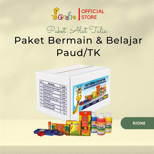 Promo Paket BERMAIN dan BELAJAR ATK Alat Tulis Anak untuk Grup GRAFIE ...
