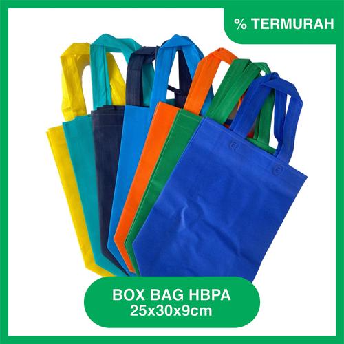 Jual Tas Furing Spunbond Goodie Bag Box Bag HBPA 25x30x10 75gsm bisa ...