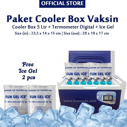 Jual Cooler Box Vaccine Carrier Box Giant Cool Box Vaksin Carier Ice ...