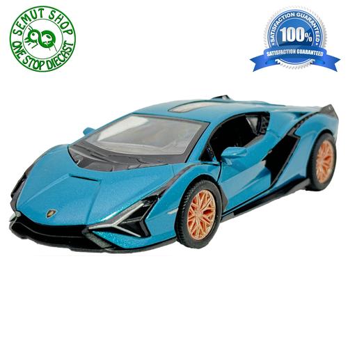 Jual Kinsmart Lamborghini Sian FKP 37 Miniatur Mobil Sport Lamborghini ...