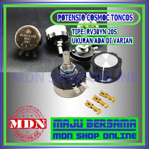 Jual Potensio cosmos tocos rv30yn 20s 2watt Skun kenop sepasang - B102 ...