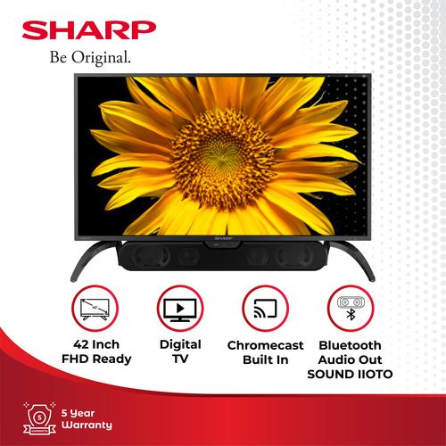 Promo Sharp LED TV Full HD IIOTO 2T-C42DD1i-SB Black 42 inch Cicil 0% ...