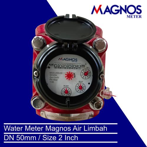 Jual MAGNOS Water Meter Magnos Air Limbah DN 50mm / Size 2 Inch dengan ...