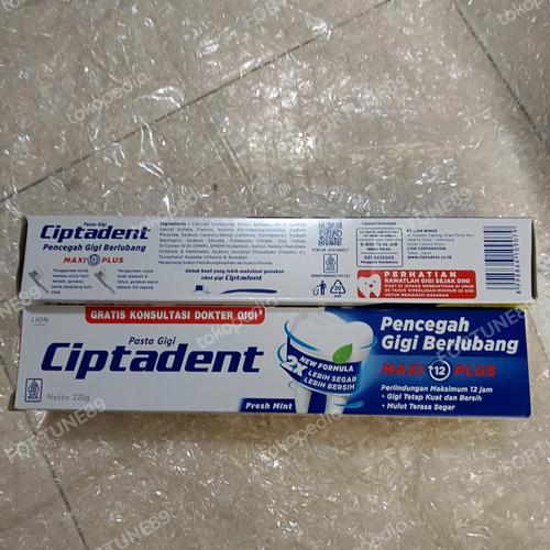 Jual CIPTADENT PASTA GIGI 225GR - Jakarta Barat - FORTUNE89 | Tokopedia