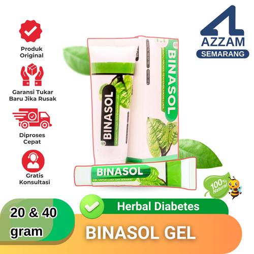 Jual Binasol Gel Obat Luka Terbuka Pasca Operasi Luka Bakar Luka ...