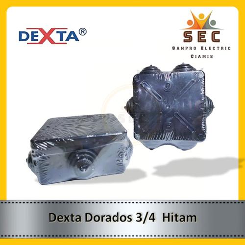 Jual DORADUS DORADOS DURADUS / JUNCTION BOX CCTV 3/4 HITAM DEXTA ...