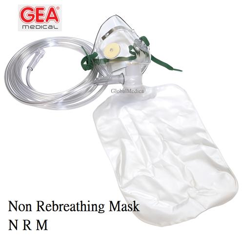 Jual Masker Oksigen NRM - GEA / Non Rebreathing Mask / NRM GEA - M ...