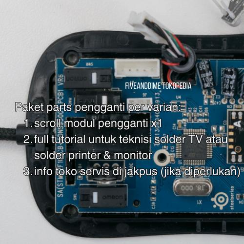 Jual Part Servis Scroll wheel Steelseries Rival 700 710 300 310 100 ...