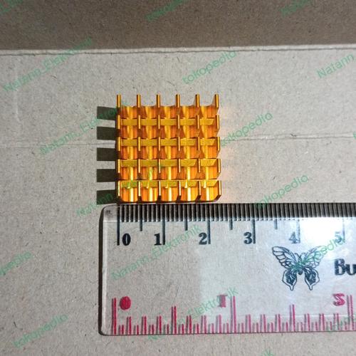 Jual 6194 heatsink heat sink aluminium pendingin ic 2x2 2cm x 2cm cm ...