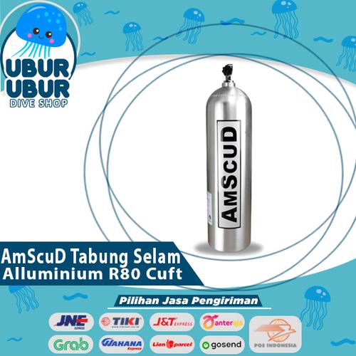 Jual AmScuD Tabung Selam / Scuba Tank / Scuba Cylinder Alluminium R80 ...
