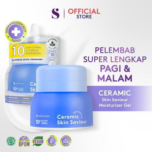 Promo SOMETHINC CERAMIC SKIN Saviour Moisturizer Gel - 50ml - Kota ...