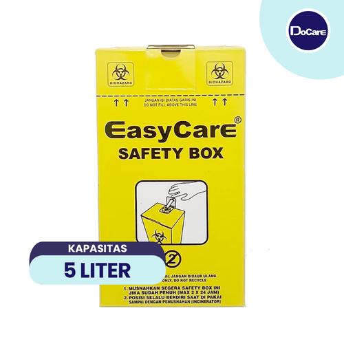 Promo EasyCare Safety Box 5L / Tempat Limbah Medis - Box+Tali+Inner - Kab. Bekasi - Docare Laras ...