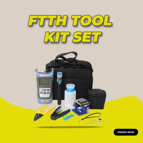 Jual OPM VFL Cleaver FO Fiber Optik Toolkit FTTH Tool Kit SET Lengkap ...