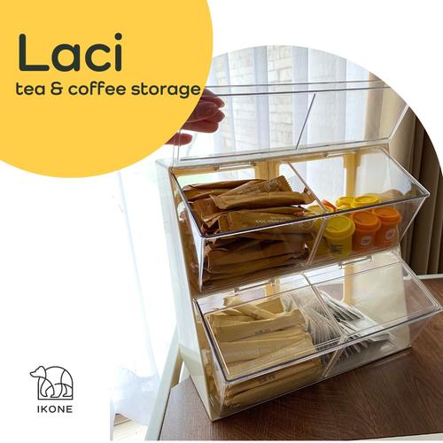 Jual 【IKONE】LACI Organizer Box Snack Rak Kotak Minimalis Rak Meja ...