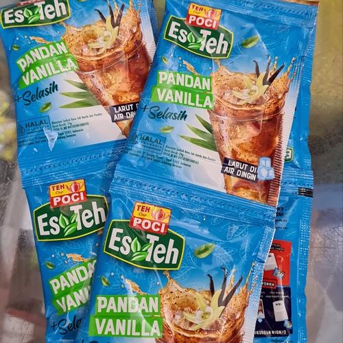 Jual Teh Poci ES TEH Pandan Vanila +Selasih (renceng) - Jakarta Utara ...