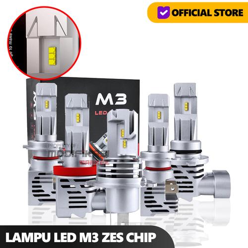 Jual Lampu LED M3 Luxeon ZES Chip H1 H3 H4 H7 H11 HB3 HB4 Ultra Bright ...
