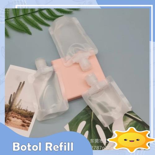 Jual Botol Refill Tempat Sabun Travel Plastik Fliptop Organizer ...
