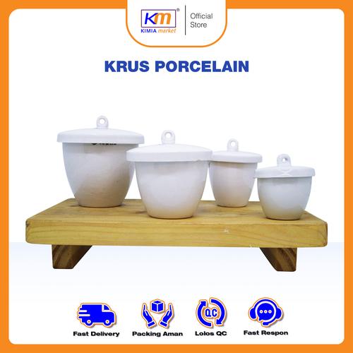 Jual Cawan Porselen atau Krus Porselen laboratorium 100 mL - Kota ...