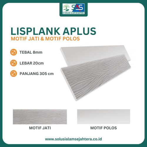 Jual Lisplank motif Jati dan polos lebar 20cm merk Aplus - polos - Kota ...