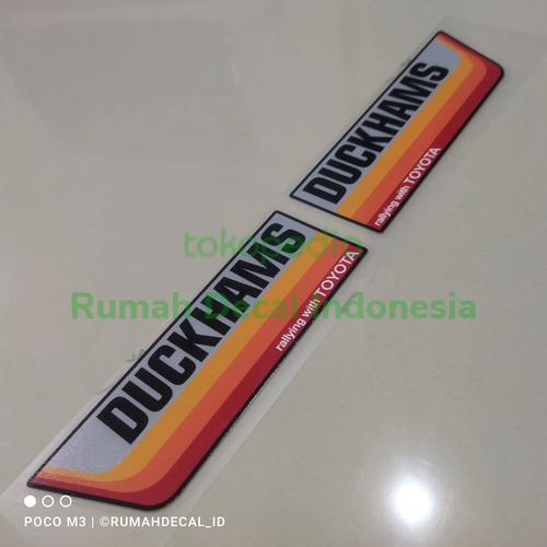 Jual Stiker Duckhams Toyota - Kota Depok - Rumah Decal Indonesia ...