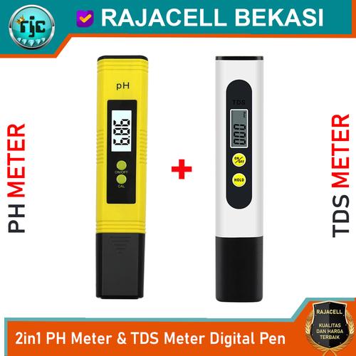Jual 2in1 Ph Meter Tester Sensor Ph + TDS Meter EC Tester Digital ...