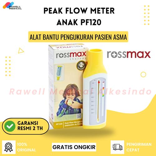 Jual Rossmax Peak Flow Meter Anak PF120 / Alat Cek Tes Asma ...