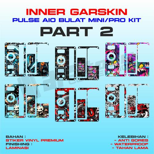 Jual Stiker Inner Garskin Pulse Aio Mini Bulat part 2 multi jaya ...