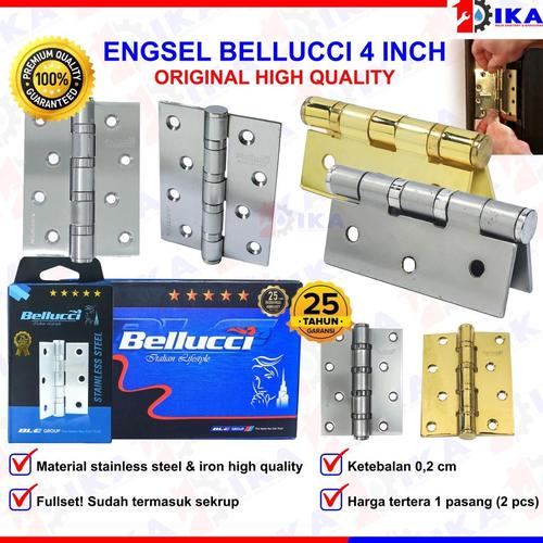 Jual Engsel 3 inc Stainless tebal/ Engsel 4 Inch Stainless Tebal ...