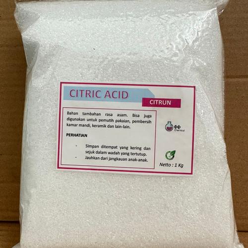 Jual Citric Acid / Citrun - Food Grade / Biang Sitrun Kemasan 500 gr, 1 ...