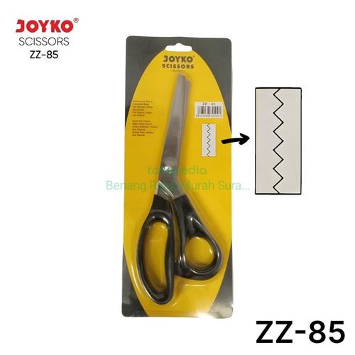 Jual Gunting Scissors Gerigi Zig Zag Merk JOYKO ZZ-85 Ukuran Besar ...