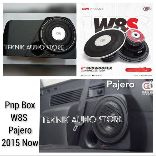 Jual Subwoofer Cello Pnp box 8inch W8S Pajero 2015now dan Jenis Mobil Lain - Jakarta Pusat ...