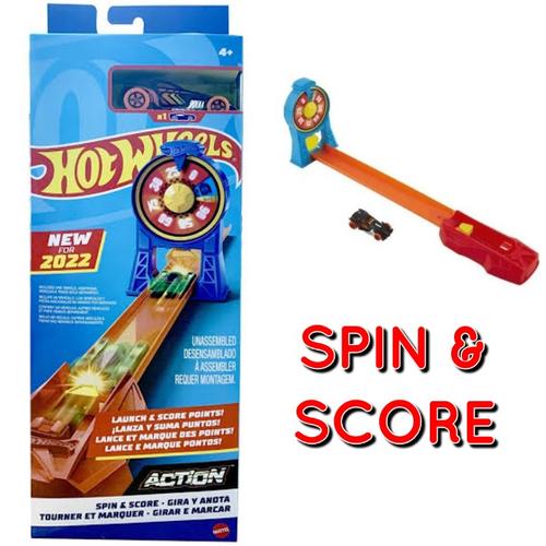 Jual Hot Wheels SPIN AND SCORE CLASSIC STUNT TRACK BUILDER - Kota ...