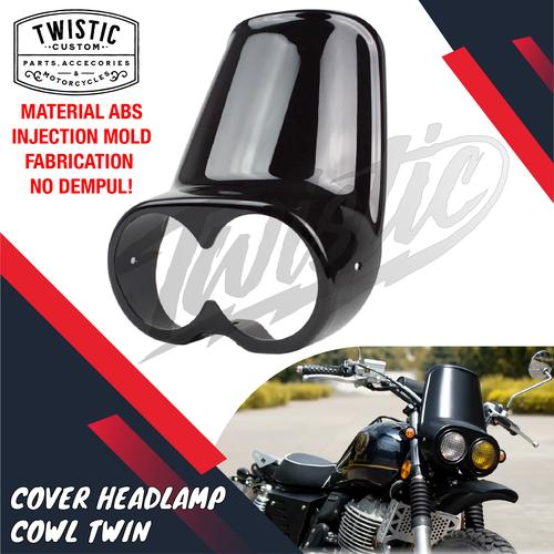 Jual Cover Headlamp Cowl Batok Lampu Depan Visor Fairing Tameng ...