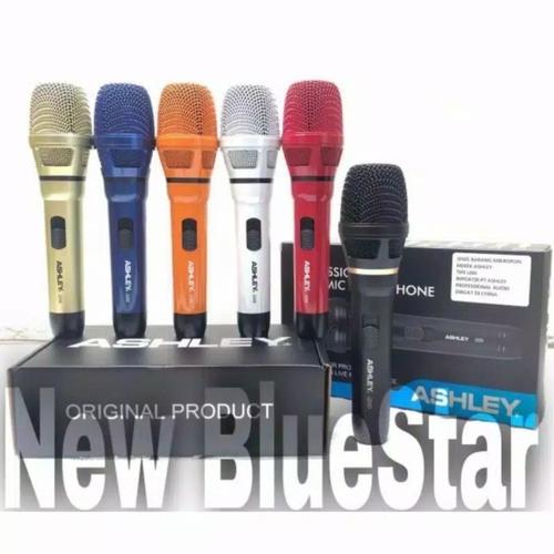 Jual Microphone/Mic Kabel Ashley i200 Original Produk - Super merah ...