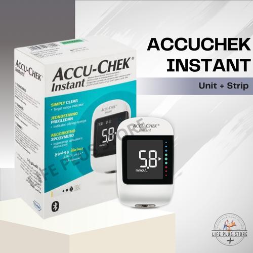 Jual Accu Check Instant + Test Strip / Alat Cek Gula Darah AccuCheck ...