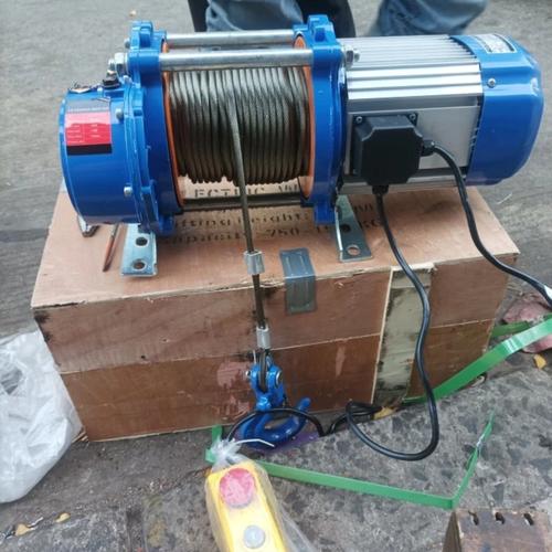 Jual katrol listrik 3 phase 380V, WEKA electric winch 1500 /seling 20 ...