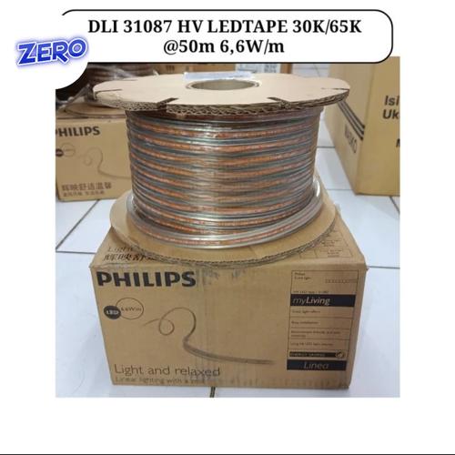 Jual LED STRIP PHILIPS 6,6W DLI 31087 HV LEDTAPE 3OK/65K HL 6.6W/M @50M ...