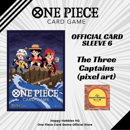 Jual One Piece Card Game Official Card Sleeve 6 Law Perona Three Captain - 3 Captain pixel ...