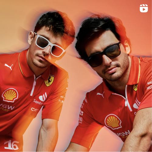 Jual Scuderia Ferrari F1 2024 Ray-Ban Carlos Sainz Special Edition ...