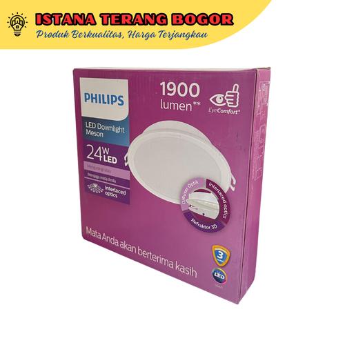 Jual Lampu Philips Downlight Meson 24W 59471 1900 Lumen 6500K - Putih ...