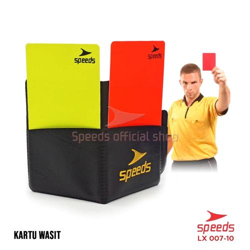Jual SPEEDS Kartu Wasit Referee card Sepak bola futsal kartu merah ...