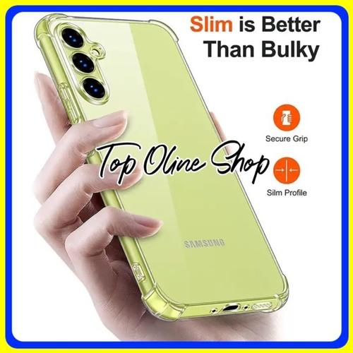 Jual SAMSUNG GALAXY A35 / A55 5G CASE ARMOR CRACK SOFT CLEAR SILICONE ...