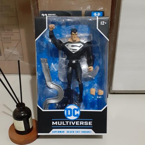 Jual MCFARLANE TOYS DC MULTIVERSE SUPERMAN BLACK SUIT ANIMATED VARIANT ...