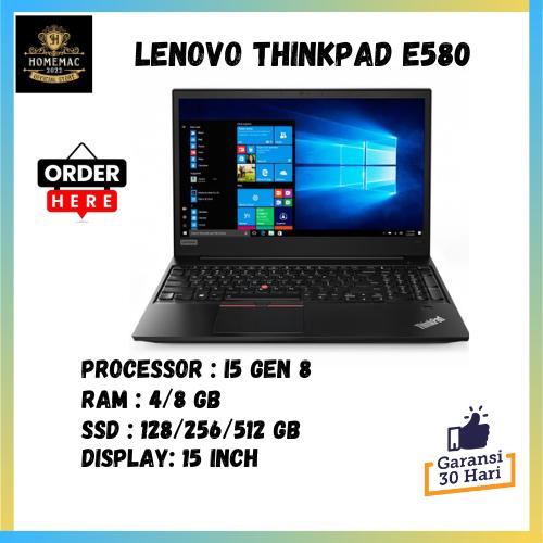 Jual LENOVO THINKPAD E580 CORE I5 GEN 8 8/256 ORIGINAL SECOND - E520,I3,GEN 2, 8/512 - Jakarta ...