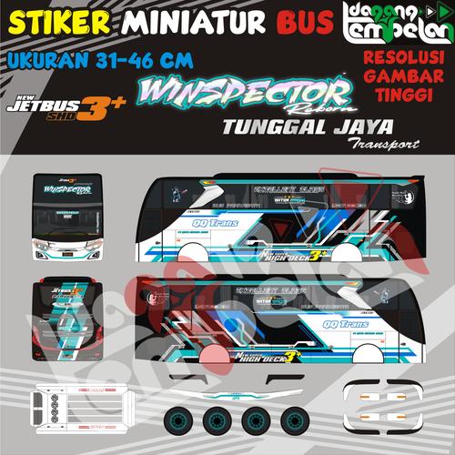 Jual Stiker miniatur bus Winspector | Tuan Muda | Ratu Maher - Ratu ...