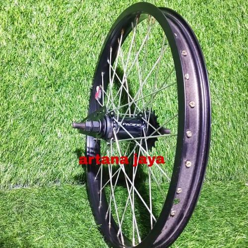 Jual Velg wheelset sepeda torpedo 18 in / velg sepeda bmx 18 in - Velg ...