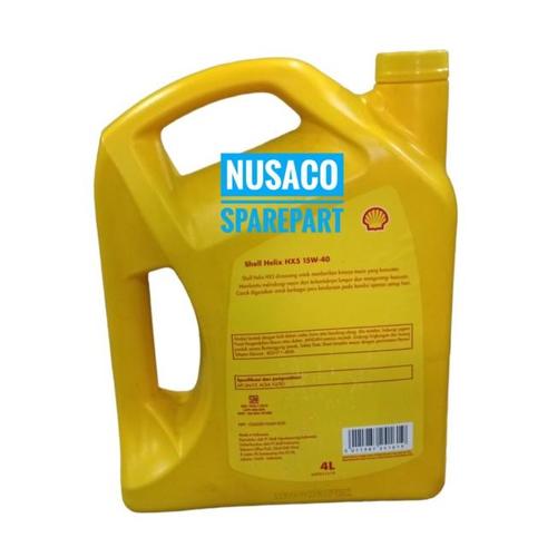 Jual US Oli Mesin Diesel Shell Helix HX5 Sae 15W 40 4Liter Original ...
