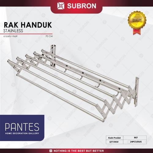 Jual Rak Handuk Tarik Stainless SUBRON panjang 1,5meter - Kota Semarang ...