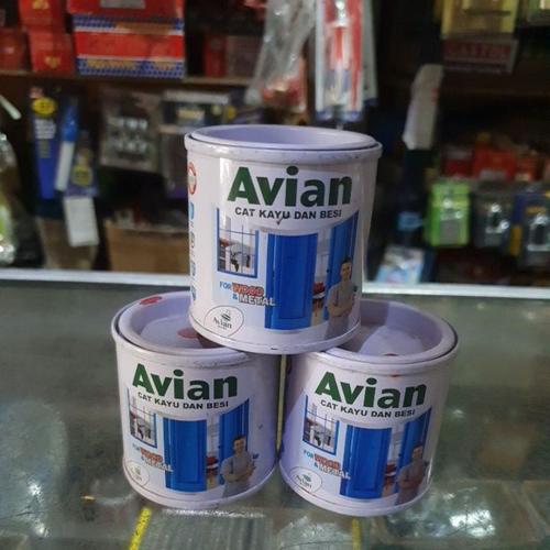Jual CAT MINYAK UNTUK KAYU DAN BESI AVIAN 100CC - Hijau Tua-652 - Kota ...